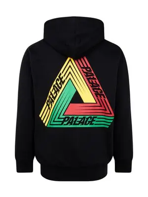 PALACE Tri-dart Drawstring Hoodie - Black