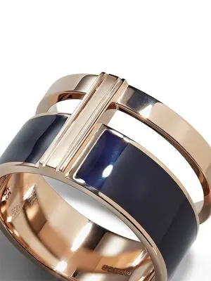 REPOSSI 18kt Rose Gold Chunky Ring