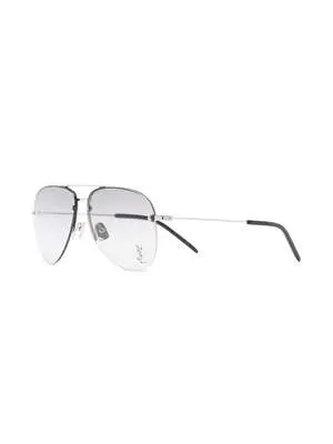 Saint Laurent Classic 11m Pilot Sunglasses