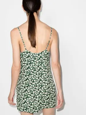 REFORMATION Marlowe Floral-print Minidress
