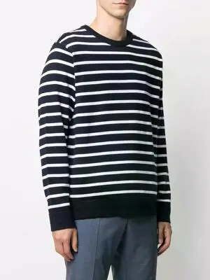 Paul & Shark Striped Fine-knit Jumper