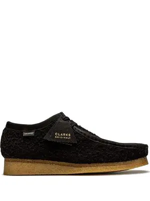 Clarks X Aimé Leon Dore Wallabee Lace-Up Shoes - Black | Editorialist