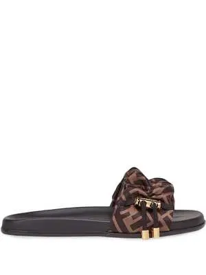 Fendi Logo Sandals For Women