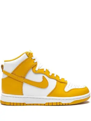 Nike Dunk High Sneakers - Yellow