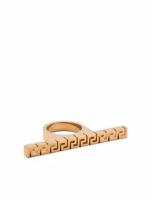 Versace Greca Knuckleduster Ring - Gold