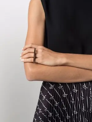 Versace Greca Knuckleduster Ring