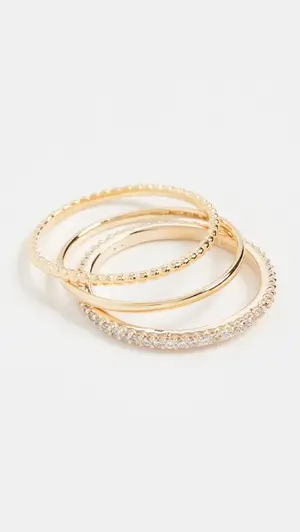 Shashi Aura Ring Set