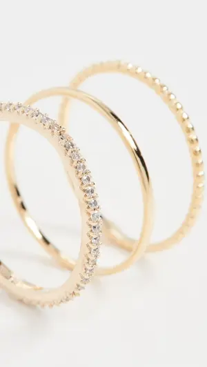 Shashi Aura Ring Set