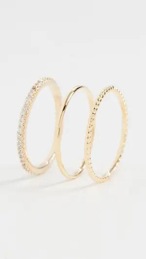 Shashi Aura Ring Set