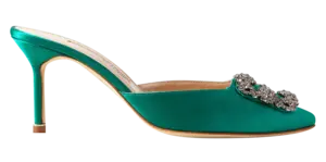 Women's Mules with Slight Heel