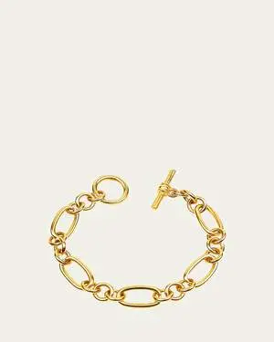 BEN-AMUN Oval-link Chain Bracelet - Gold