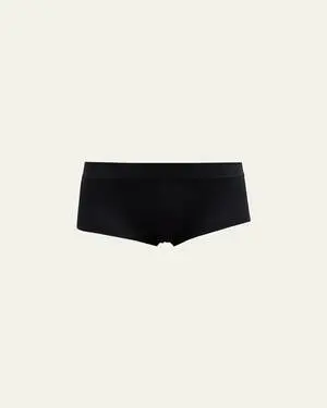 Chantelle Soft Stretch Boyshort Briefs - Black
