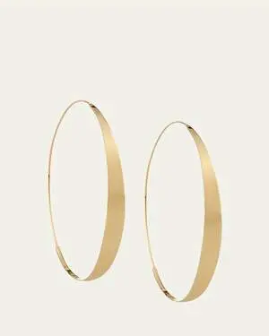 Lana Jewelry 14k Bond Xl Hoop Earrings - Gold