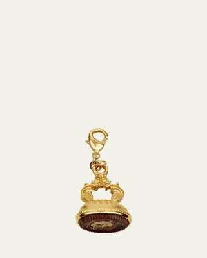 BEN-AMUN Intaglio Stamp Charm - Gold