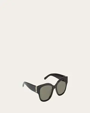 Saint Laurent Oversized Cat-eye Sunglasses