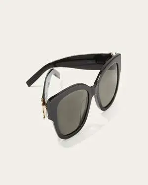 Saint Laurent Oversized Cat-eye Sunglasses