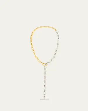 BEN-AMUN Long Two-tone Necklace - Two Tone
