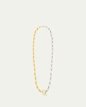 BEN-AMUN Long Two-tone Necklace