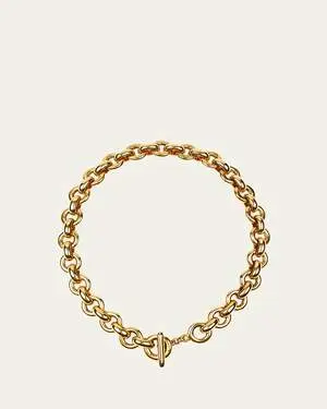 BEN-AMUN Ben-Amun Round-Link Chain Necklace - Gold