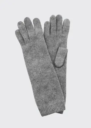 Portolano Portolano Long Cashmere Tech Gloves One-color