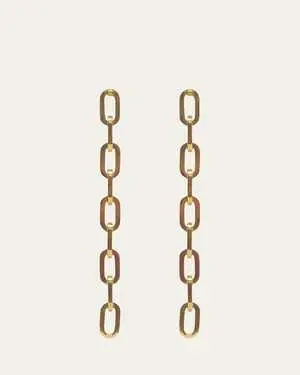 BEN-AMUN Chain Dangle Earrings - Gold