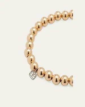 SYDNEY EVAN 14k Beaded Diamond Wheel Bracelet
