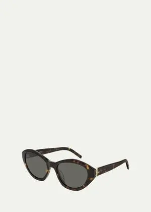 Saint Laurent Saint Laurent Cat-Eye Sunglasses Havana