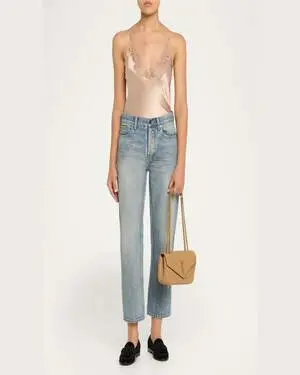 Saint Laurent Loulou Small Shoulder Bag - Natural Tan