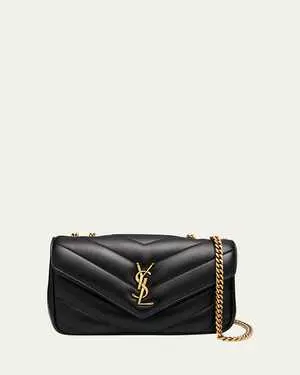 Saint Laurent Loulou Small Shoulder Bag - Nero
