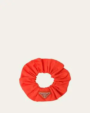 Prada Prada Recycled Nylon Scrunchie - Arancio