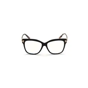 TOM FORD Square Acetate Optical Glasses - Black
