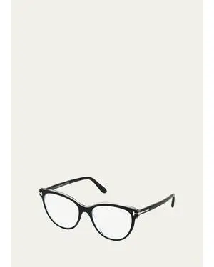 TOM FORD TOM FORD Cat-Eye Optical Frames Black