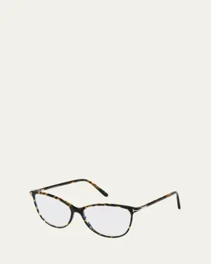 TOM FORD Cat-eye Optical Frames - Havana