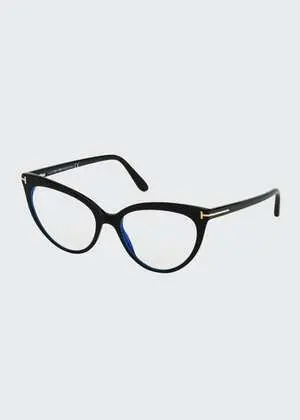 TOM FORD TOM FORD Cat-Eye Optical Frames One-color