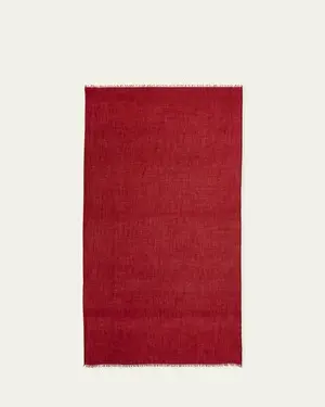 Sofia Cashmere Lightweight Cashmere Scarf - Burgundy