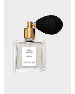 SHALINI PARFUM Iris Lumiere Parfum In Cubique Glass Bottle W/ Black Bulb Atomizer - One-color