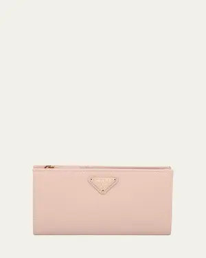 Prada Long Saffiano Wallet F0236 Cipria