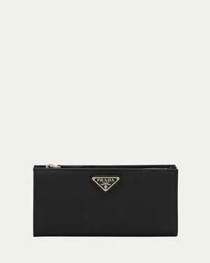 Prada Long Saffiano Wallet - Nero