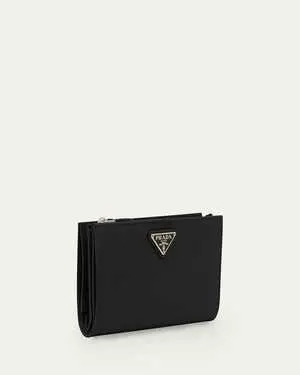 Prada Long Saffiano Wallet - Nero