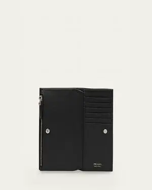 Prada Long Saffiano Wallet - Nero