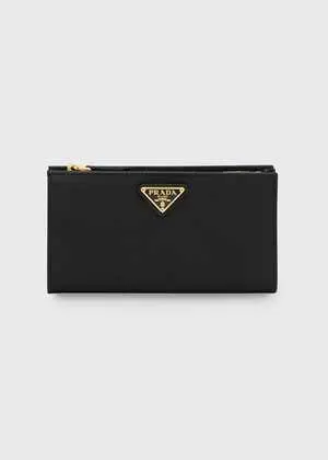 Prada Long Saffiano Wallet One-color