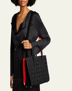 CHRISTIAN LOUBOUTIN Paloma Medium Tote - Black
