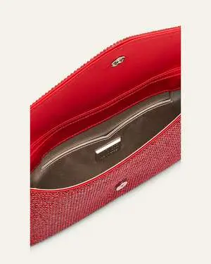 Judith Leiber Envelope Beaded Clutch