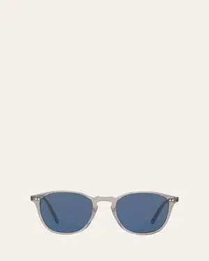 Oliver Spencer Oliver Peoples Forman Square Polarized Sunglasses Gray / Dark Blue