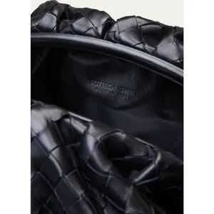 Bottega Veneta Intrecciato Lambskin Leather Pouch
