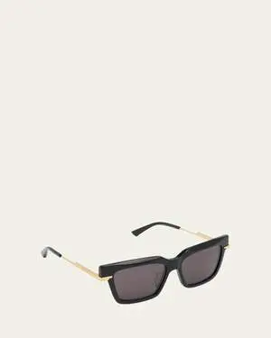 Bottega Veneta Acetate Cat-eye Sunglasses - Transparent Light Yellow