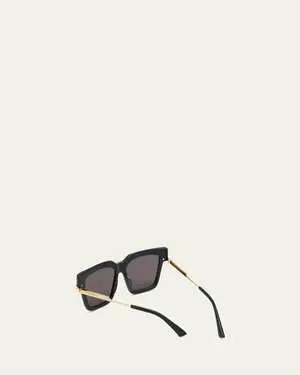 Bottega Veneta Acetate Cat-eye Sunglasses - Transparent Light Yellow