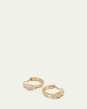 SYDNEY EVAN 14k Diamond Huggie Earrings