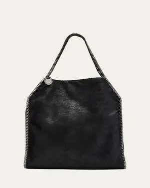 Stella McCartney Falabella Small Vegan Leather Tote Bag - Black