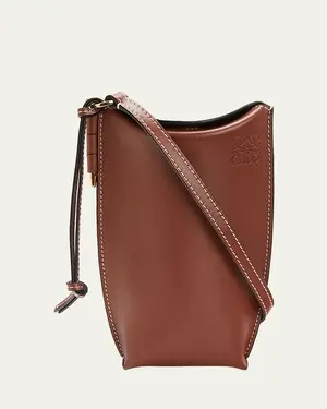 Loewe Loewe Gate Pocket Bucket Bag - Rust